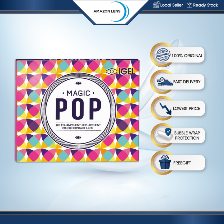 IGEL Magic Pop Monthly Color Contact Lens | Lazada