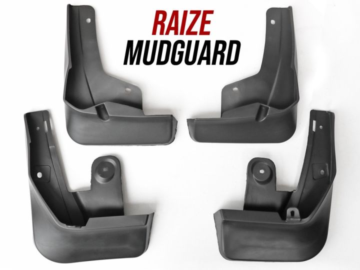 Toyota Raize E G 2022-2025 with Screw Heavy Duty Mudguard / Splash ...