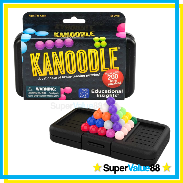 Original Kanoodle Classic 3D Brain Teaser Educational Puzzle Game ...