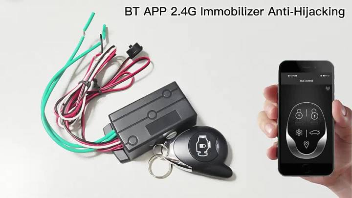 Car Immobilize System 2.4ghz Dialogue Code Car Immobilizer Device ...