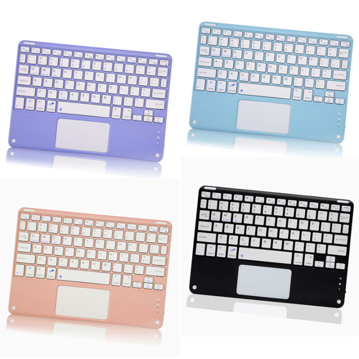 【Ready Stock】 Wireless Bluetooth 10 Inch Keyboard Magnetic Rechargeable ...