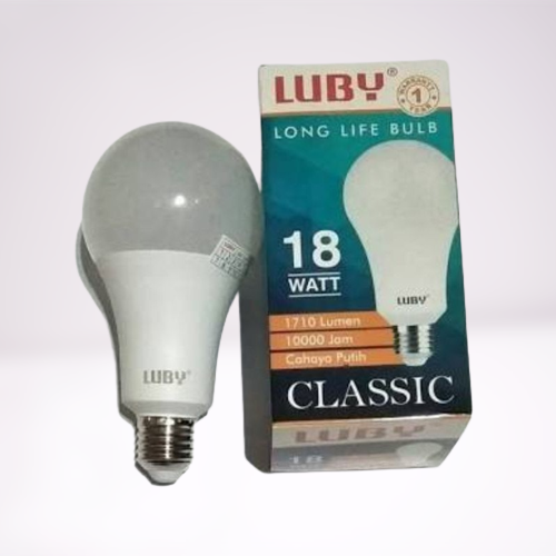 Lampu LED LUBY Classic Cahaya Putih 18W 18Watt / Luby Classic 18 Watt ...