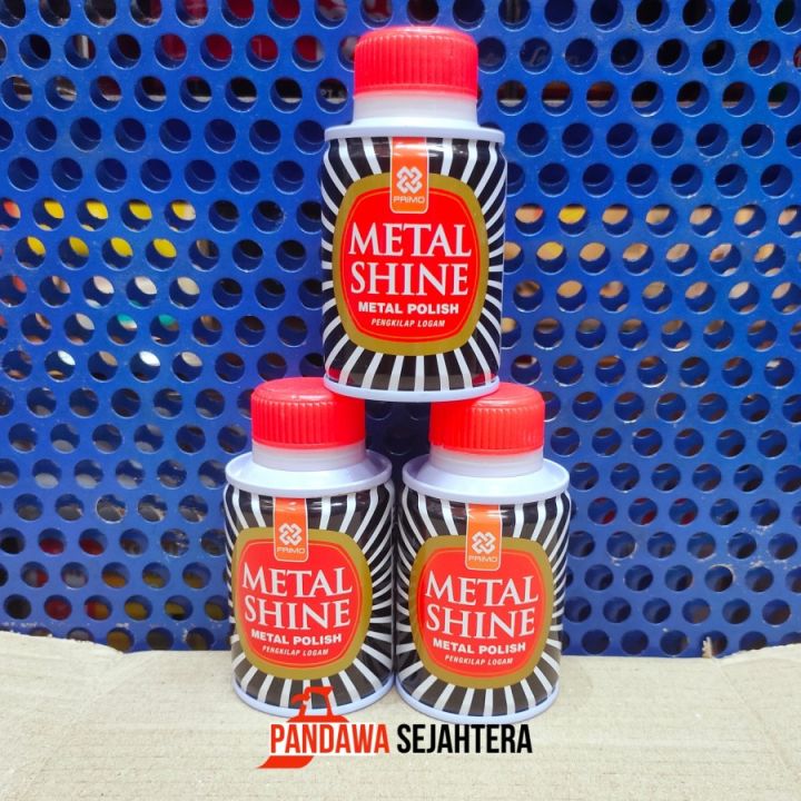Metal shine 100ml metal polish pengkilap logam anti karat 100ml ...