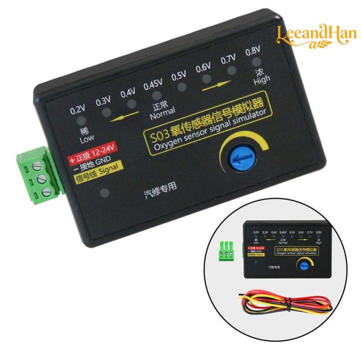 【LeeandHan】 Vehicle Diagnostic Tool Car O2 Sensor Simulator with ...