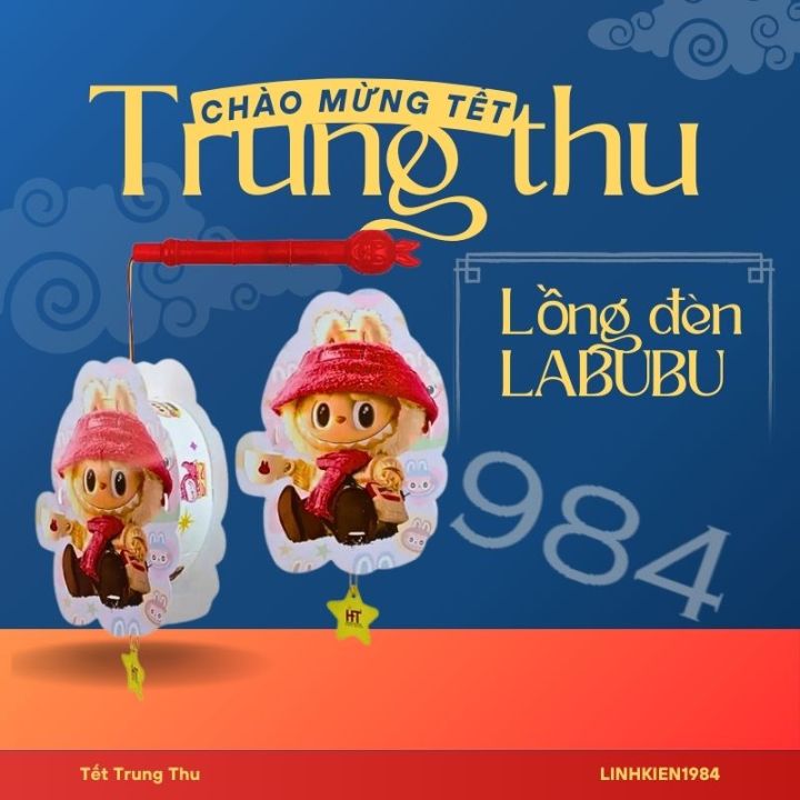 Lồng đèn trung thu hình Labubu có đèn và nhạc siêu xinh | Lazada.vn