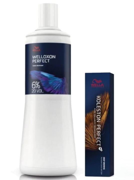 Wella Professionals Koleston Perfect PPD-Free Permanent Hair Color Set ...