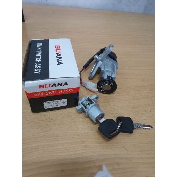 KUNCI KONTAK MAIN SWITCH ASSY TAMBAH SADEL KOMPLIT MOTOR JUPITER Z ...