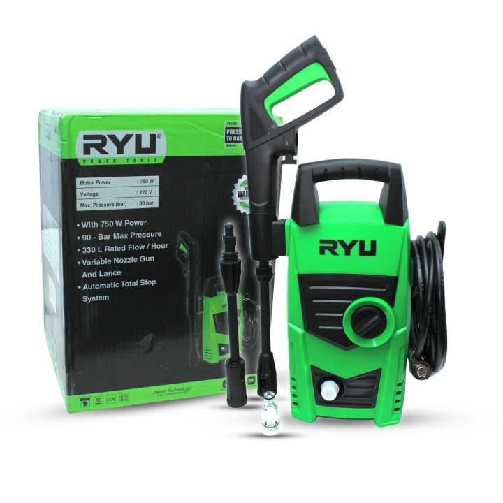 Tekiro Ryu Pressure Washer - Mesin Jet Washer 70 Bar / 1000 Psi - RPW ...