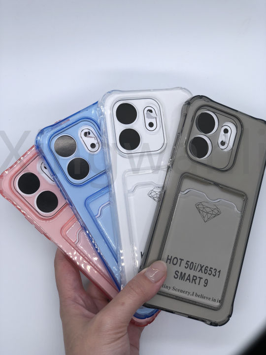 {AA} Suitable for Infinix Smart 9 Infinix hot 50i Four corner anti fall ...