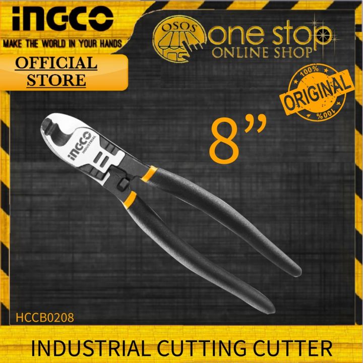 Ingco Original Heavy Duty Industrial Cable Cutter 200mm(8") HCCB0208 ...