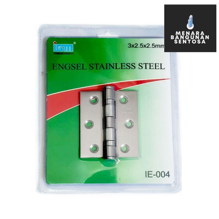 Engsel Stainless Steel IGM 3 Inch Tebal - Engsel Pintu Jendela | Lazada ...