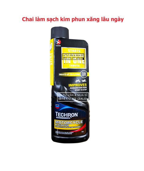 Phụ gia làm sạch buồng đốt động cơ xe máy Caltex Techron Concentrate Plus 75ml | Lazada.vn