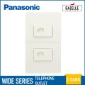 Panasonic Wide Series Telephone Outlet - 1, 2 Gang or Device Only ...