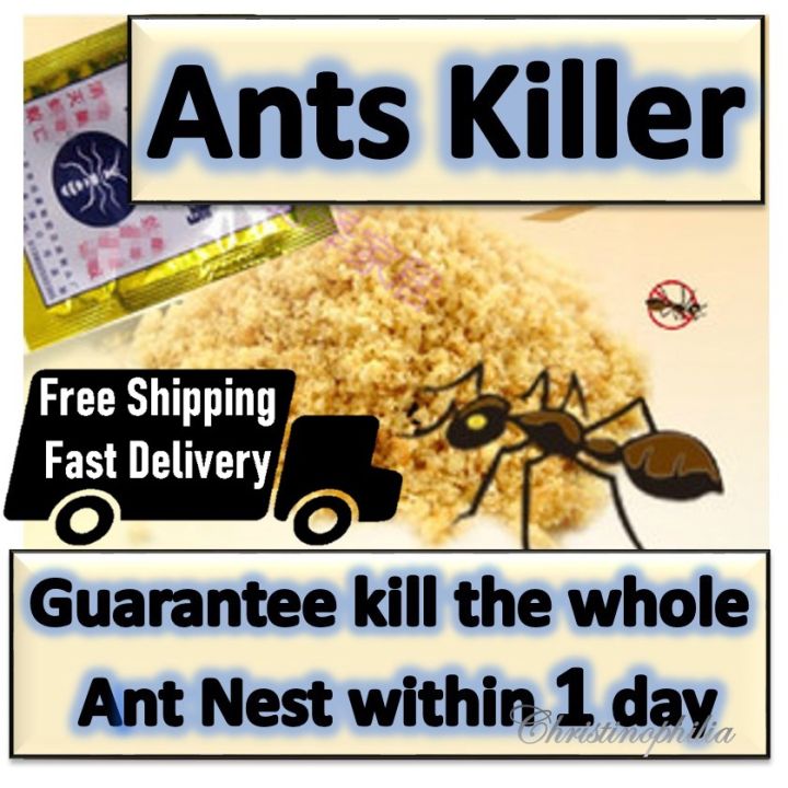 [SG Seller] 50 Packs! Ants powder bait nest killer! red ants yellow ...