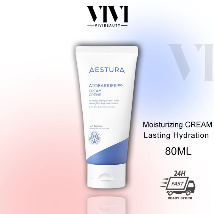 AESTURA Atobarrier Moisturizing 365 CREAM 80ml Korean Moisturizer for ...