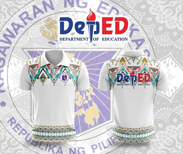DEPED MATATAG POLO Shirt Crown Tshirt-Polo Shirt Full sublimation For ...