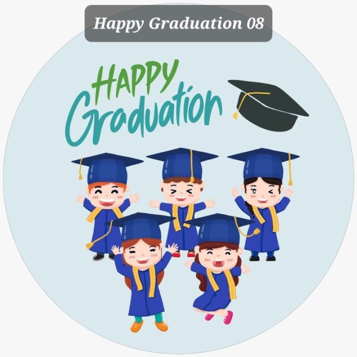 Sticker Happy Graduation Kelulusan Sekolah Wisuda Kuliah | Lazada Indonesia