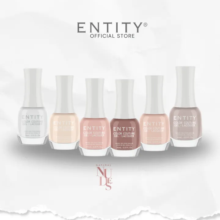 Entity Nail Lacquer Spring 2019 Collection - Natural Nudes (15ml) | Lazada