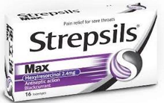 Strepsils Lozenges 16's Max **Exp-08/25** | Lazada