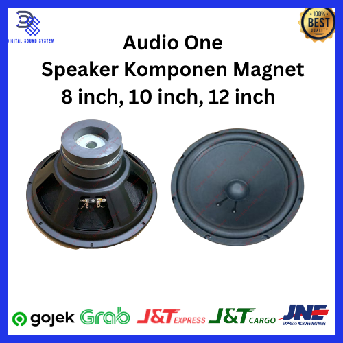 SPEAKER KOMPONEN SPEAKER 8 , 10 .12 INCH AUDIO ONE DOUBLE MAGNET ...