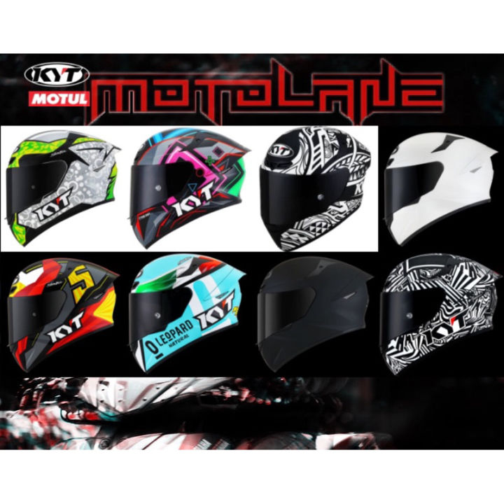 KYT FULL FACE HELMET TT COURSE (HYPED DESIGNS) | Lazada PH