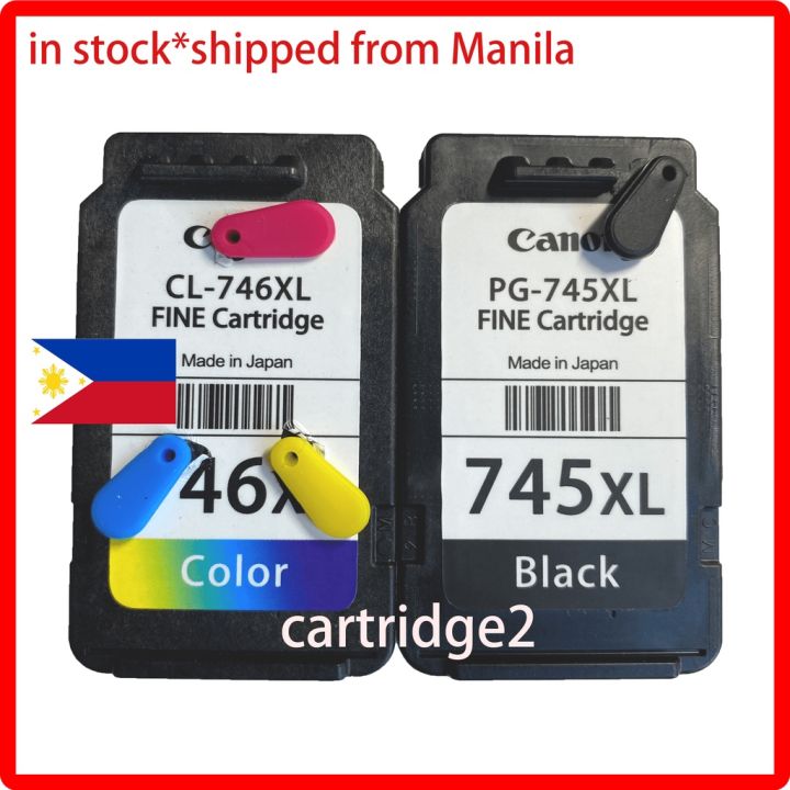 Canon PG-745 CL-746 Black Color Ink Cartridge 745 746 XL Refillable ...