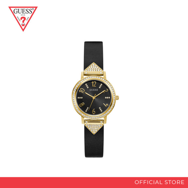 Guess Ladies Dress Tri Luxe Gold Black Watch | Lazada PH