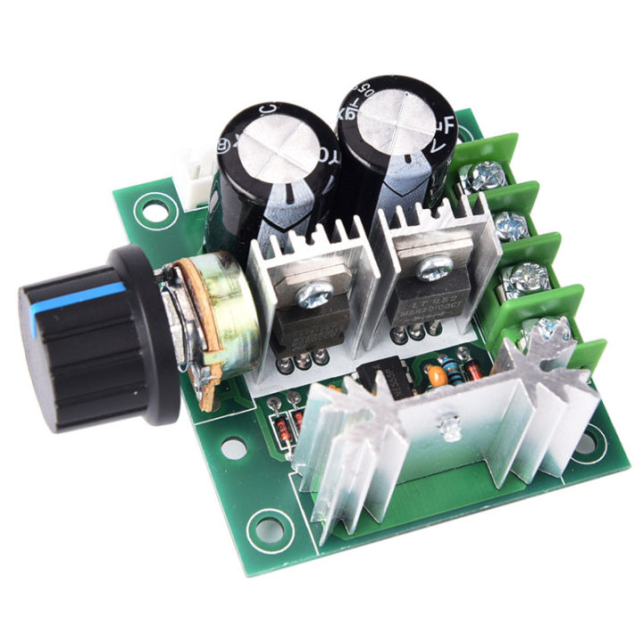 12V~40V 10A PWM DC Motor Speed Control Switch Controller Volt Regulator Dimmer | Lazada