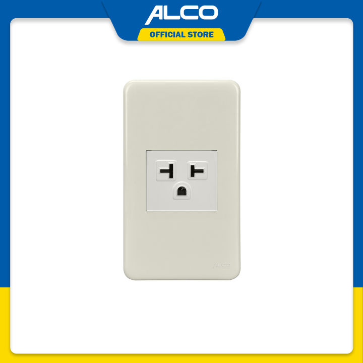 ALCO AC501-CS 1 Gang Aircon Outlet Set - 20A 250V (Classic Series ...