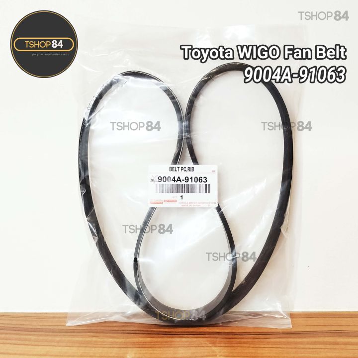TOYOTA Wigo 2012-2021 Fan Belt Drive Belt 9004A-91063 Gen1 Gen2 Gen3 ...