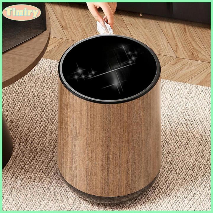 SunniMix Trash Can Wastebasket 15L Garbage Bin Hotel Under Desk Laundry ...