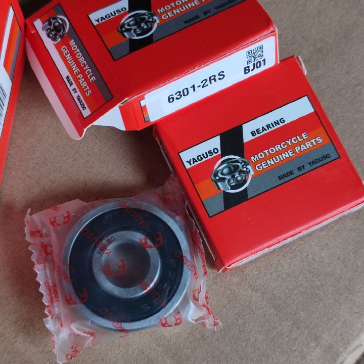2 biji Bearing 6301 Yaguso Tobaki 6301 Bearing Hub EX5 High Power EX5 Dream Wave125 | Lazada
