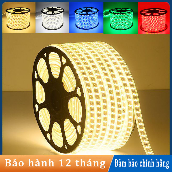 Đèn Led Dây 220V 5730 100m/cuộn Siêu sáng chính hãng dùng trang trí ...