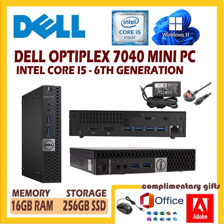DELL OPTIPLEX 7040 / 7060 MINI PC / UP TO 32GB RAM / 16GB DDR4 RAM ...