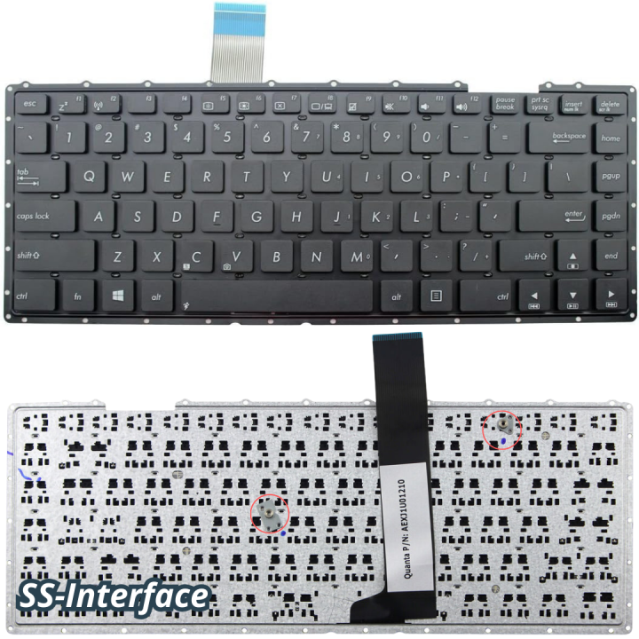 Keyboard laptop Asus X450 X450C X450C X450J X450L X450CA X450CC X450JB ...