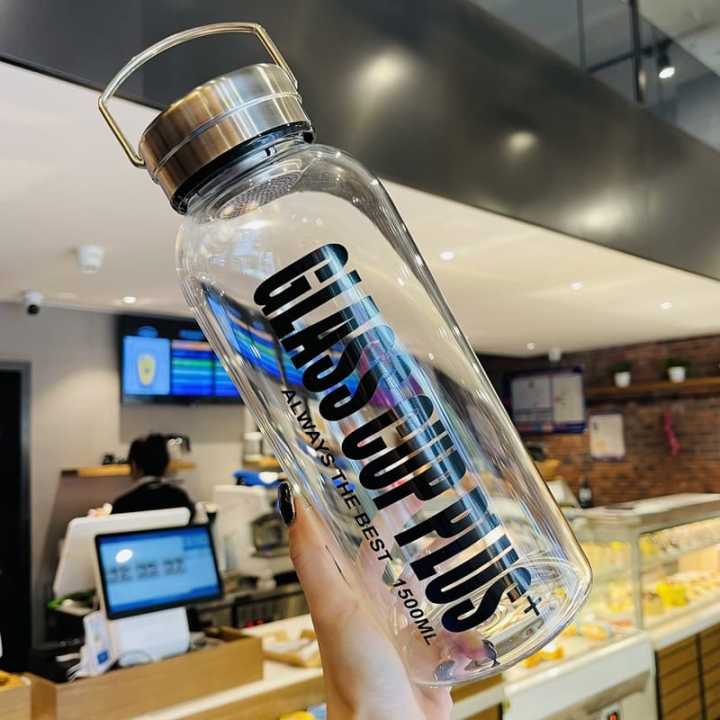 Beg Percuma Botol Air Kaca/Free Bag APA Borosilicate Glass Water Bottle ...