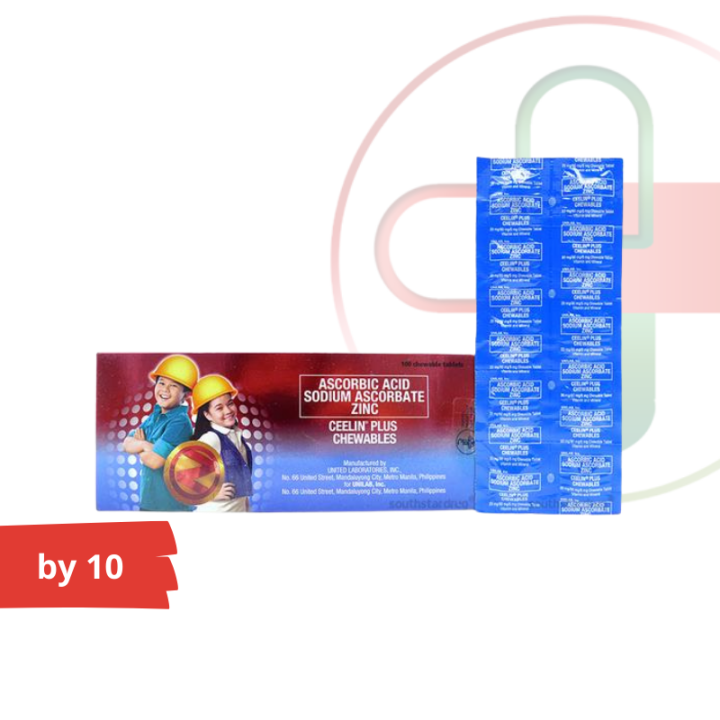 Ceelin Plus Chewable Tab 10s | Lazada PH