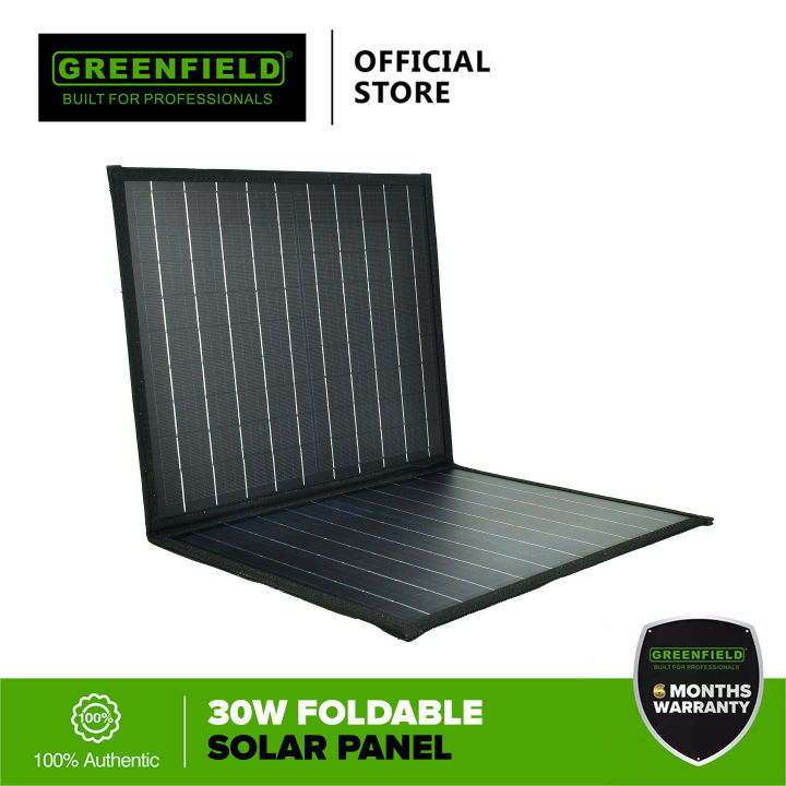Greenfield Foldable Solar Panel 30w | Lazada PH