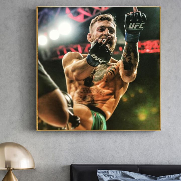 Jiaweishop Connor McGregor - Irish Featherweight Championship Art Sport ...