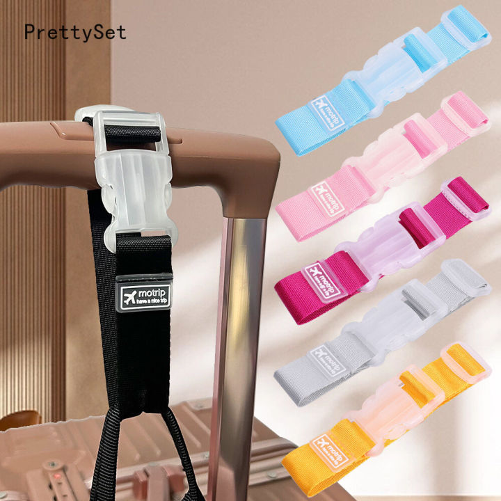 【Muswannas】Nylon Lock Luggage Strap Jacket Gripper Heavy Duty Suitcase ...