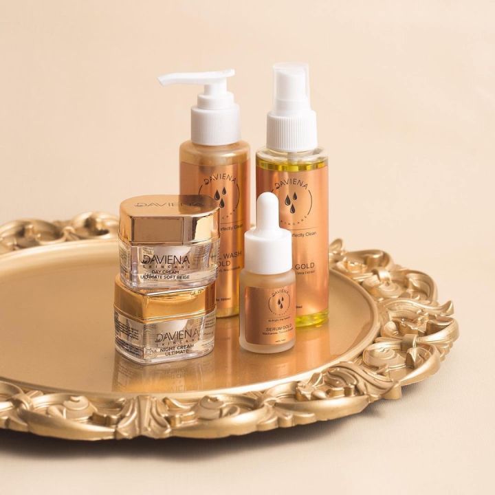 Daviena skincare GOLD | Lazada