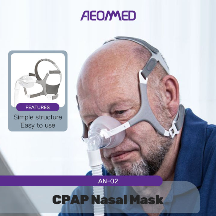 Aeonmed N2 CPAP Mask CPAP Nasal Mask for CPAP Machine Treatment Sleep ...