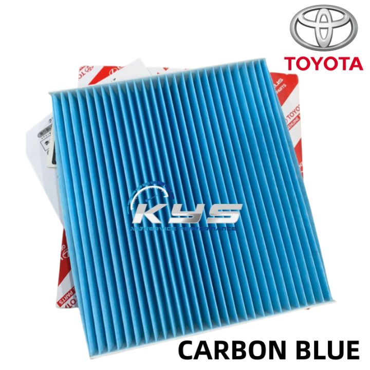 # AIR COND CABIN FILTER (Carbon Blue) # HILUX VIGO,VIOS NCP93,ESTIMA ...