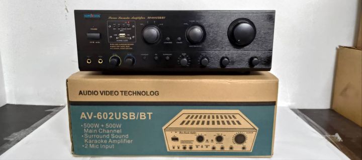 Home Vision Amplifier AV 602 USB/BT | Lazada PH