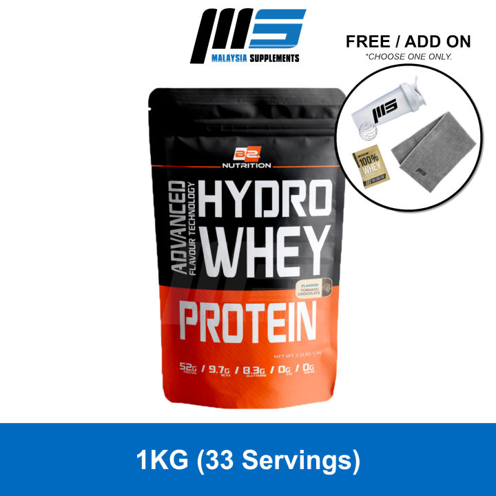 BS Nutrition Hydro Whey Protein, 1kg - Halal, Whey Protein Powder ...