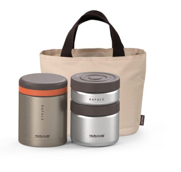 {hot} KitchenArt Rafale Cabin Thermal Cooler Bento Lunch Box Set 1080 ...