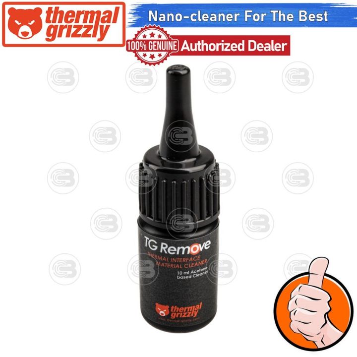 [CoolBlasterThai] Thermal Grizzly TG Remove Cleaning Fluid 10 ml. Nano-cleaner For Thermal Paste ...