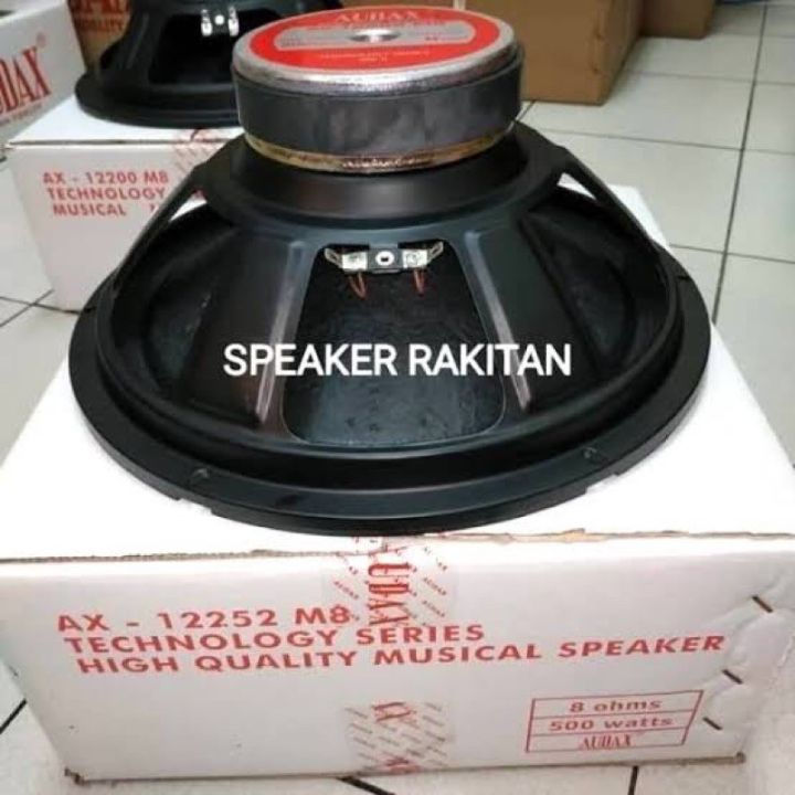Speaker AUDAX "12" inch "12" inchi Fullrange AX - 12252 M8 | Lazada ...