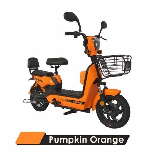 SEPEDA LISTRIK E BIKE E MOPED EXOTIC GROZA X3.5 - ORANGE | Lazada Indonesia