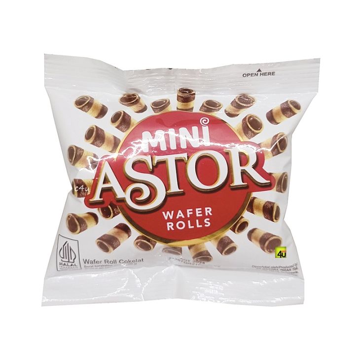 Astor MINI - Wafer Rolls - 20 gr SACHET KECIL | Lazada Indonesia